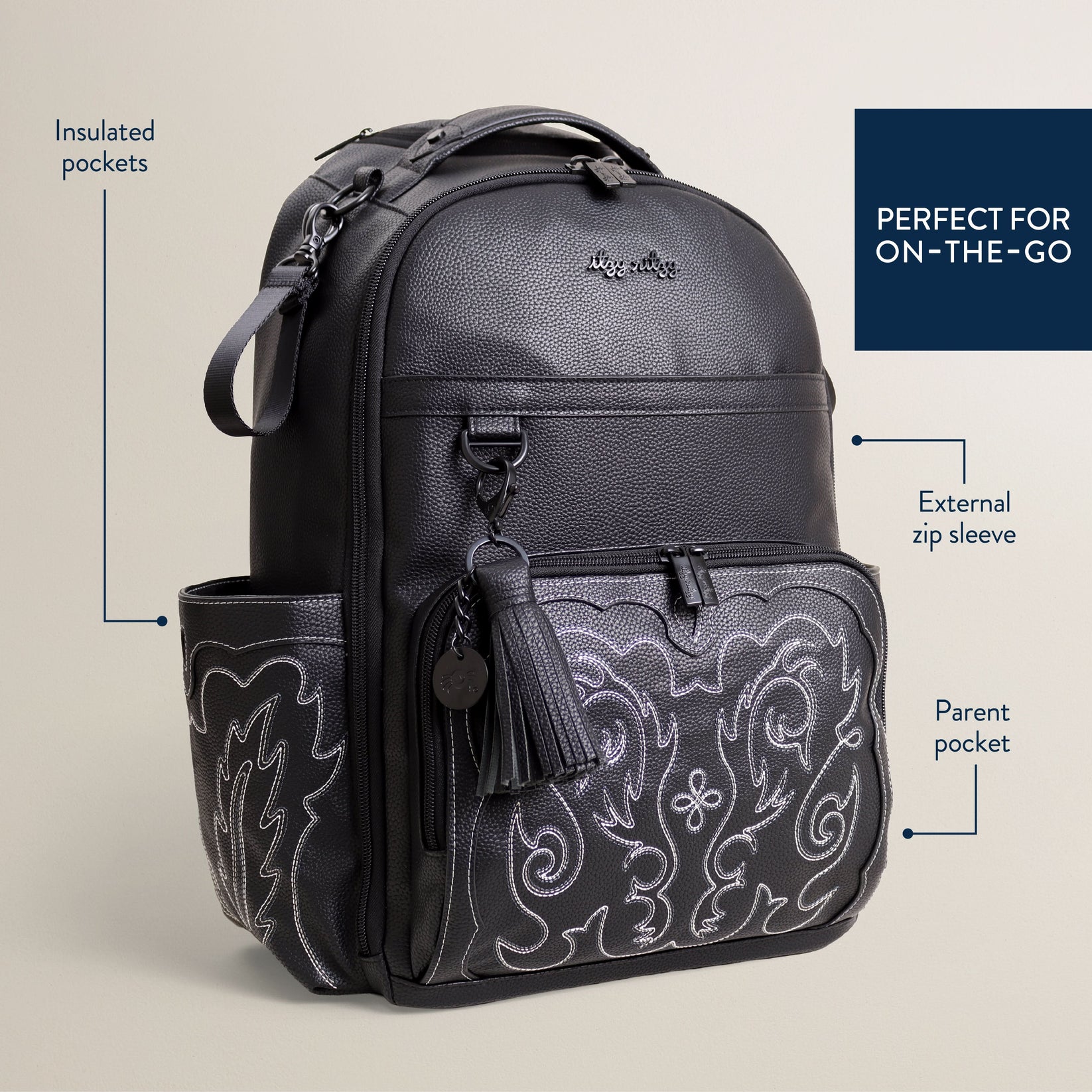 Diaper Backpack Stylish & Functional Bag Itzy Ritzy®